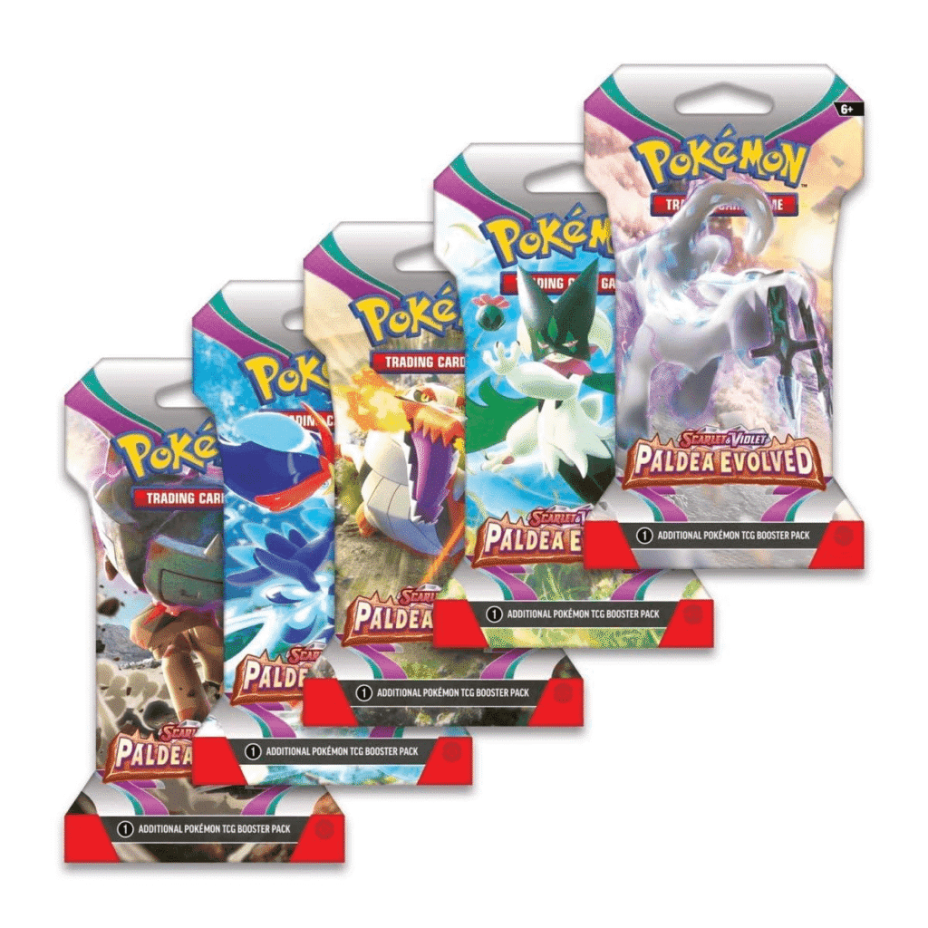 Paldea Evolved Sleeved Booster Pack – Pokebim Pokémon Card Store ...